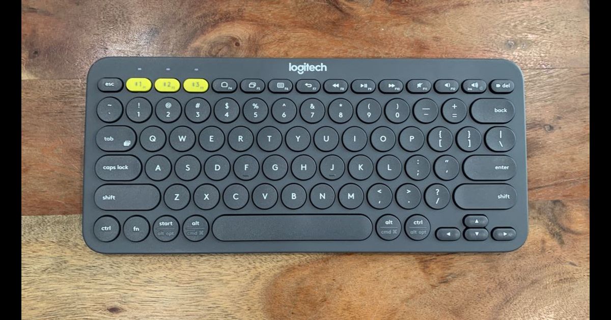 Elevate Your Style: The Sleek and Stylish Logitech K380 Multi-Device ...